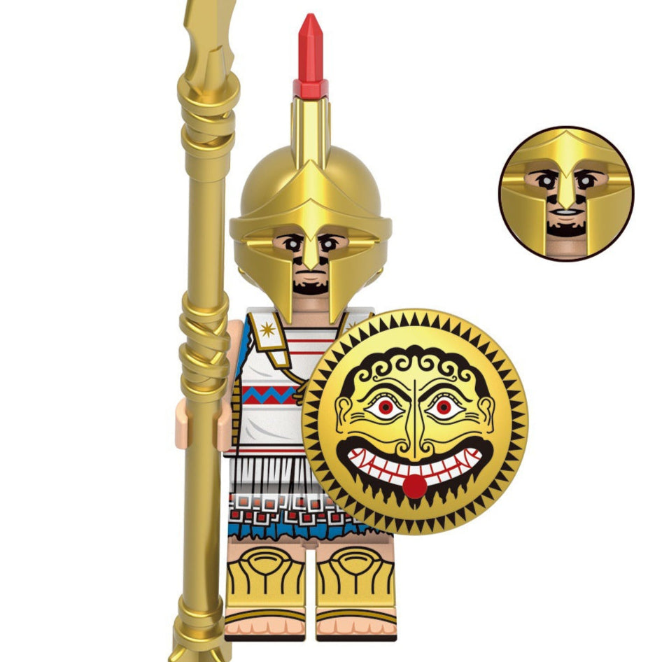 Ancient Greek Hoplite Soldier Minifigure – BestMinifigure