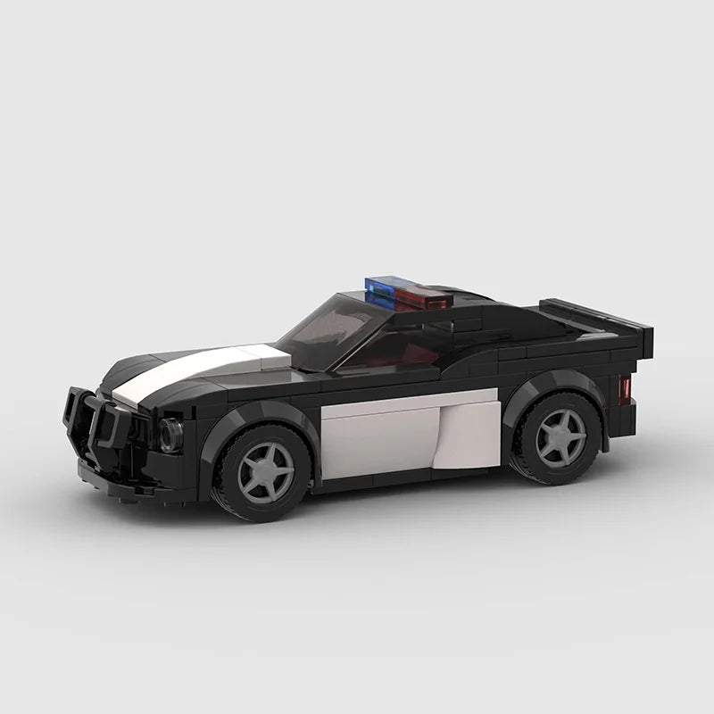 Police Patrol Car Custom Car MOC – BestMinifigure