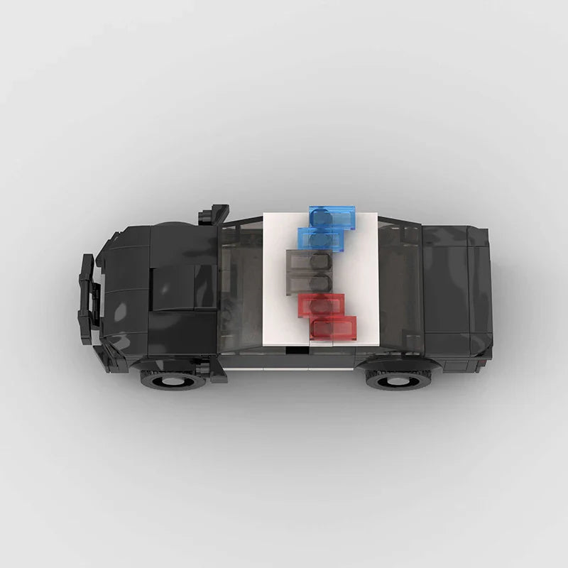 Police Patrol Car Custom Car MOC – BestMinifigure