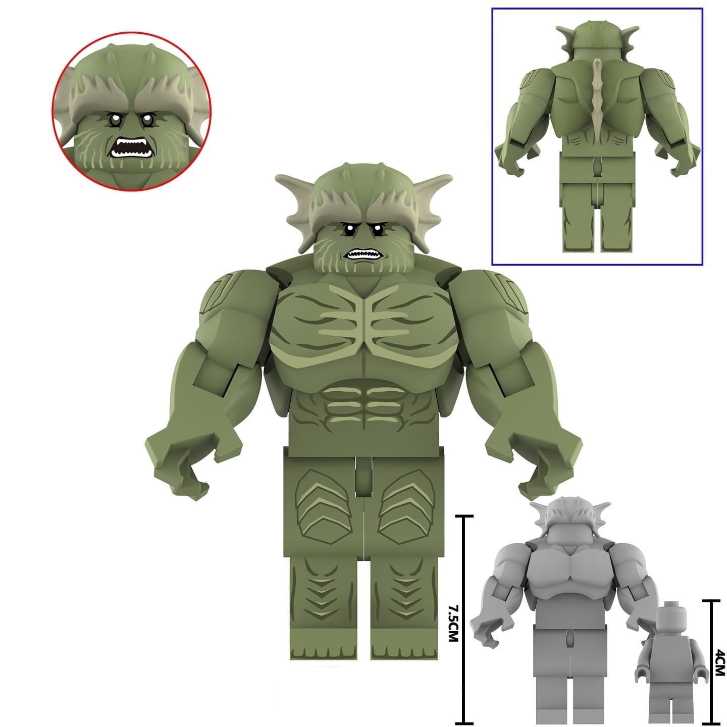 Abomination (MCU) Custom Marvel Superhero Large Minifigure – BestMinifigure