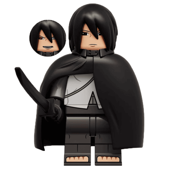 Sasuke Uchiha Custom Anime Minifigure – BestMinifigure