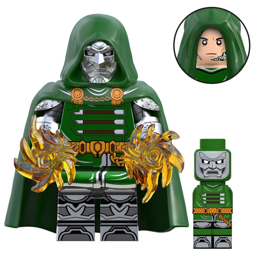 Dr Doom (Marvel Rivals) Custom Marvel Supervillain Minifigure ...