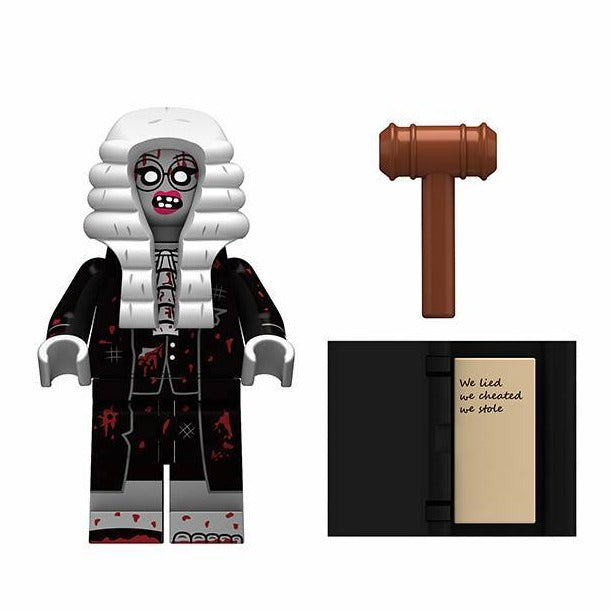Judge Zombie Custom Horror Minifigure – BestMinifigure