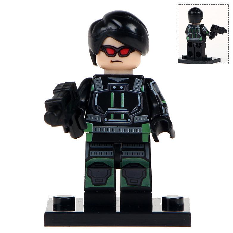 Cyclops (X-Men) Custom Marvel Superhero Minifigure – BestMinifigure