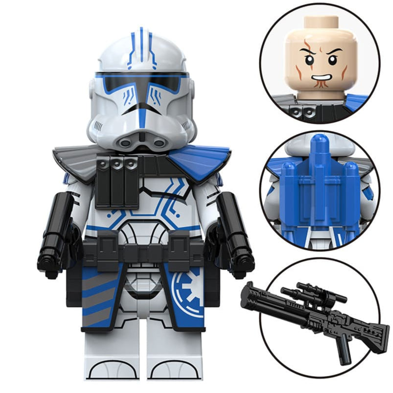 Hardcase Clone Trooper Custom Star Wars Minifigure – BAZIL BAZOS