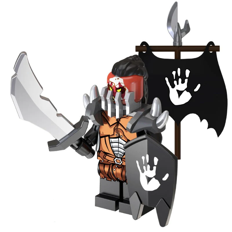 Uruk-Hai Orc Custom The Lord Of The Rings Minifigure – BestMinifigure