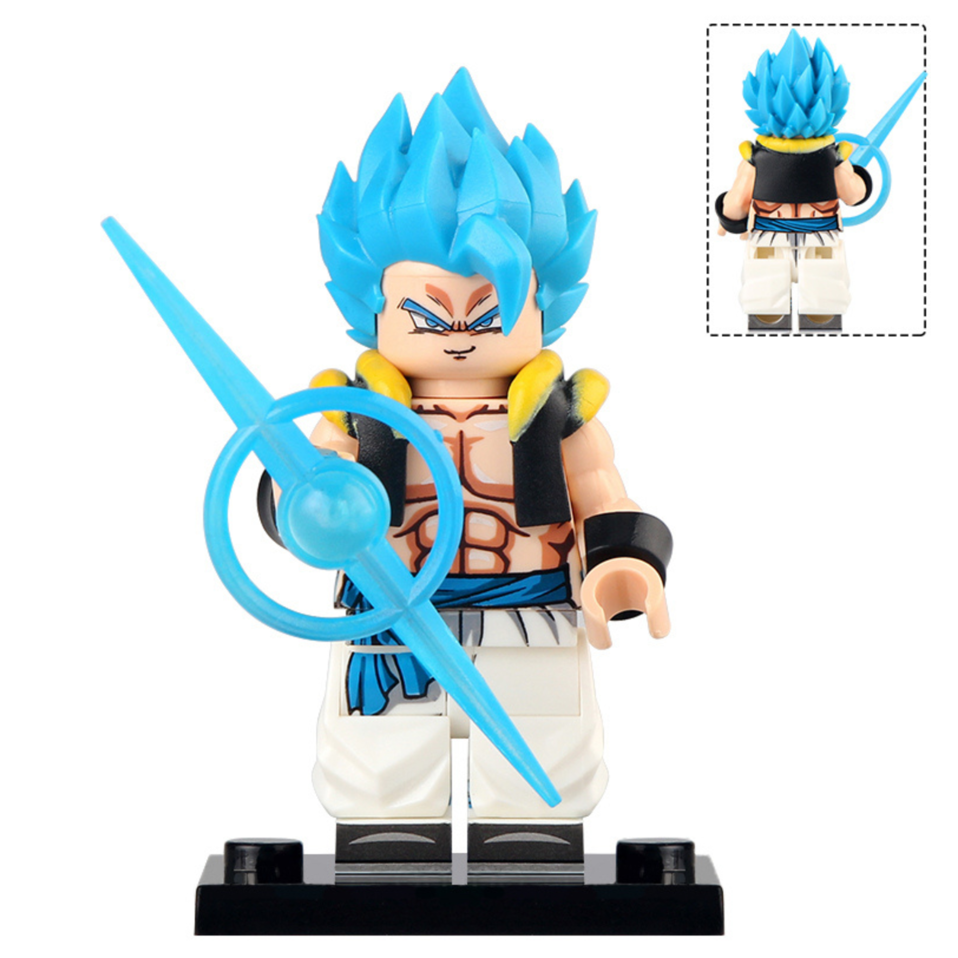 Gogeta from Dragon Ball Z Custom Minifigure – BestMinifigure